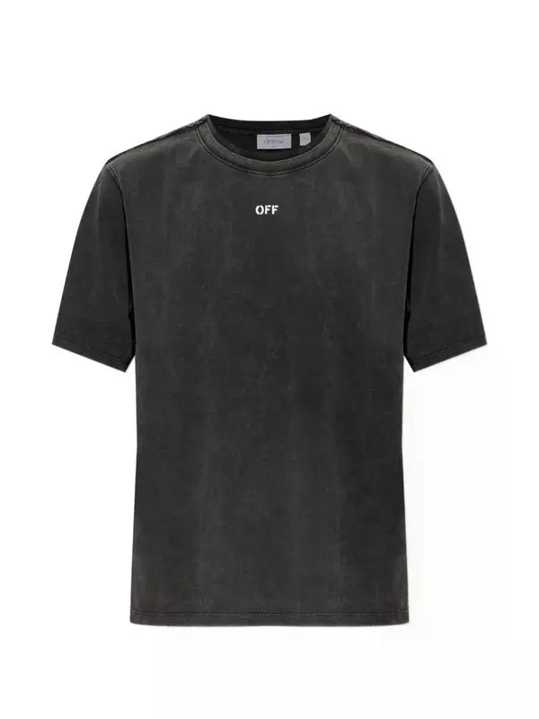 Off-White Logo-print Cotton T-shirt