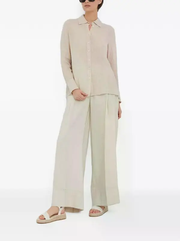 BENETTON Elasticated-waist Palazzo Pants