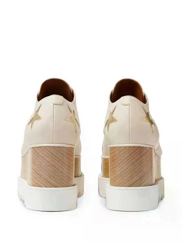 Stella McCartney Metallic Star Elyse Platform Shoes