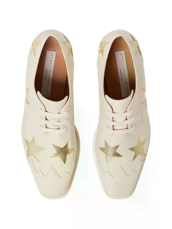 Stella McCartney Metallic Star Elyse Platform Shoes