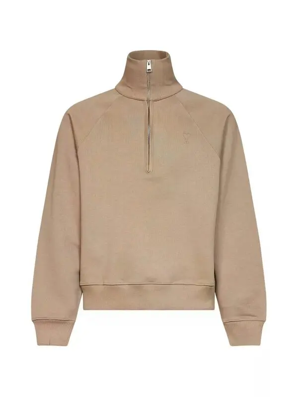 AMI Paris De Cœur Sweater - Neutrals