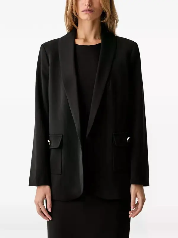 FRACOMINA Shawl-lapel Flap-pocket Blazer
