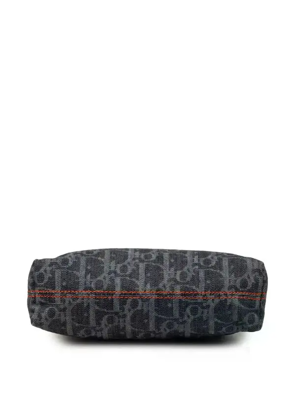 Dior 2006 Oblique Denim Flight Cosmetic Pouch