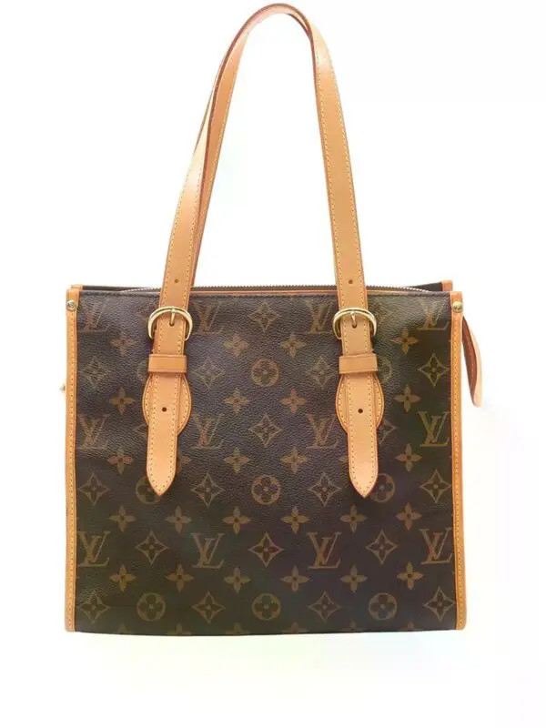LOUIS VUITTON 2009 Monogram Popincourt Haut Shoulder Bag - Brown
