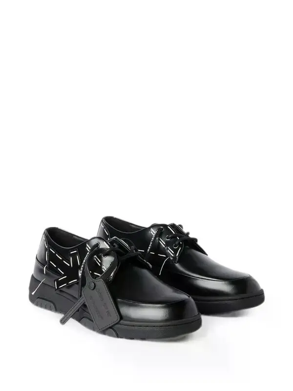Off-White Out Of Office Contrast-stitched Derby Shoes