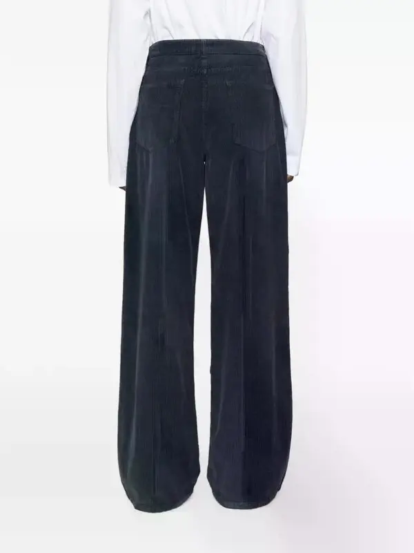 THE ROW Eglitta Corduroy Wide-leg Trousers