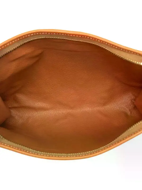 Celine 2011 Macadam Coated Canvas Clutch Bag