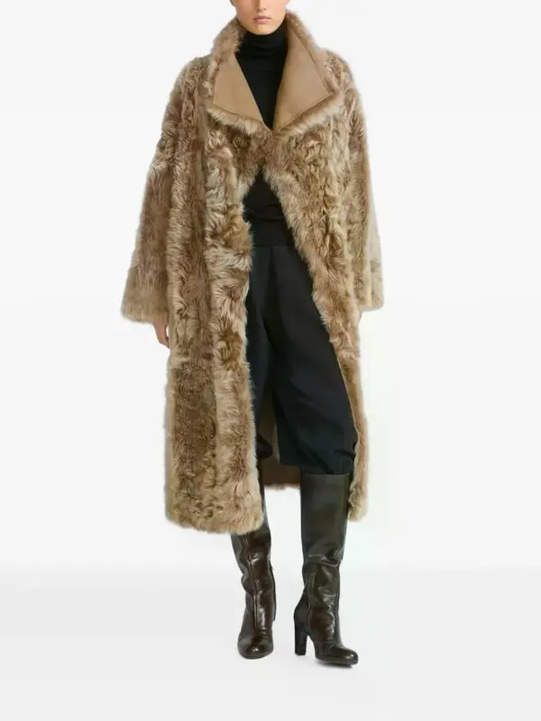 YVES SALOMON Reversible Shearling Coat