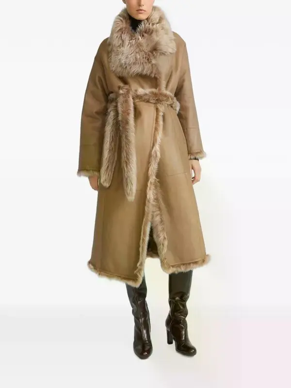 YVES SALOMON Reversible Shearling Coat