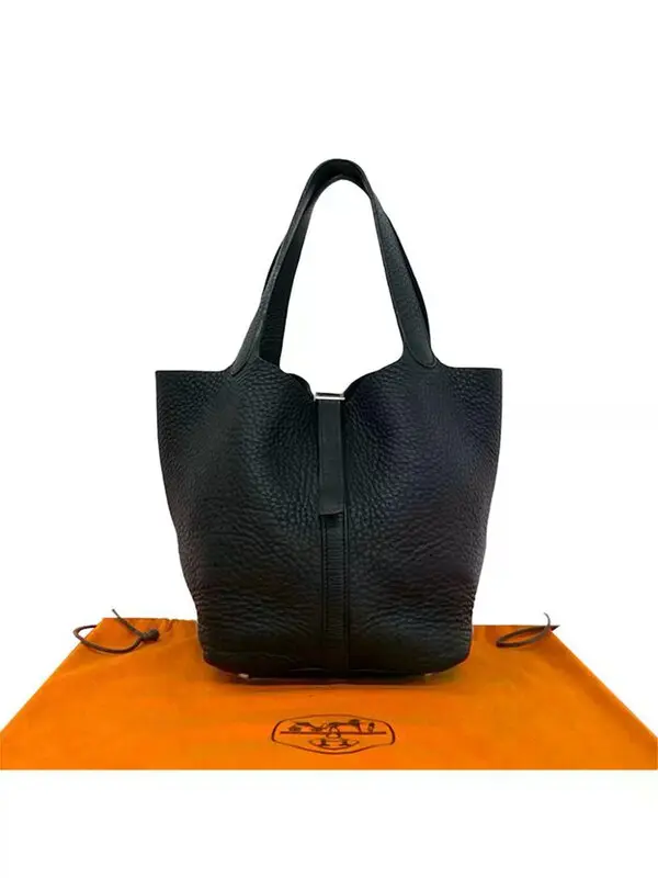 Hermès Clemence Picotin Lock 22 Handbag