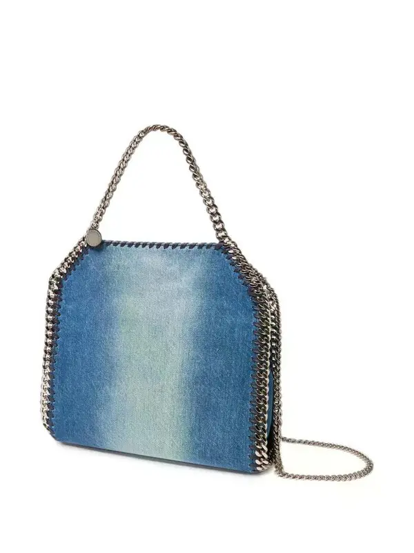 Stella McCartney Falabella Denim Mini Tote Bag - Blue