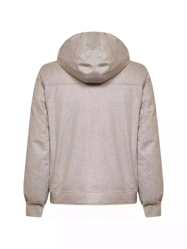 Brunello Cucinelli Hooded Wool Jacket