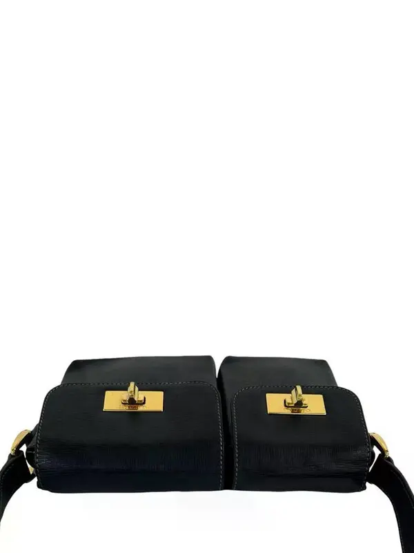 Gucci 20th Century Calfskin Turn Lock Cross Body Bag
