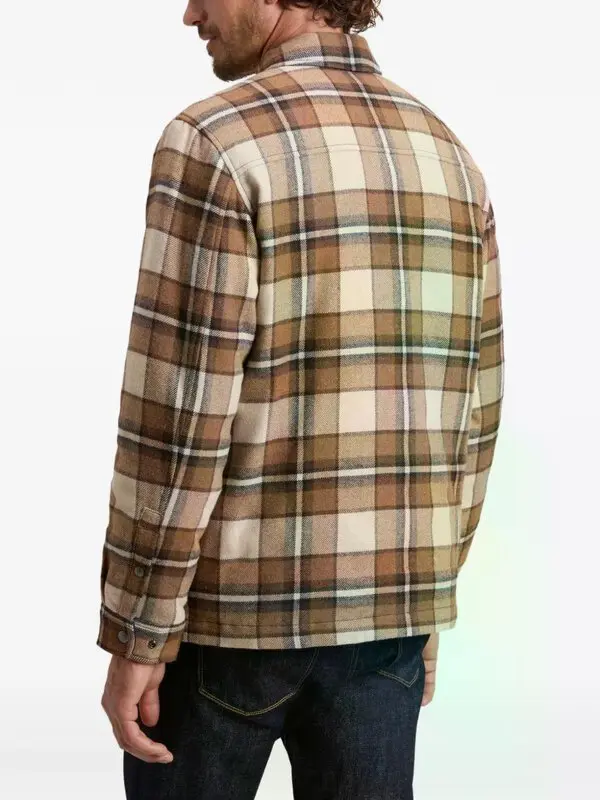 Woolrich Alaskan Check-print Shirt Jacket - Brown