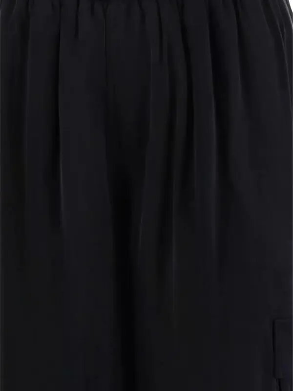 ALAINPAUL Wide-leg Cargo Trousers