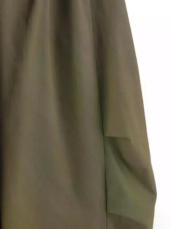 NICCOLO PASQUALETTI Pleated Wide-leg Trousers