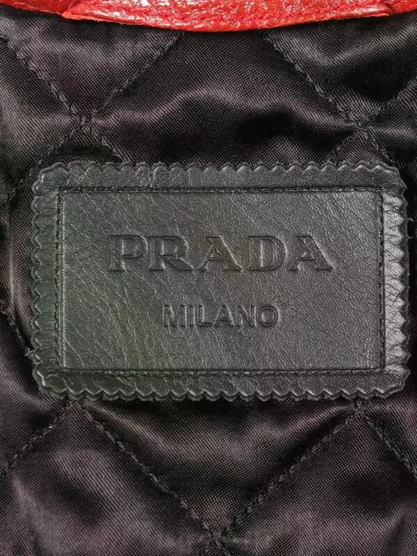 Prada 2010s Leather Jacket