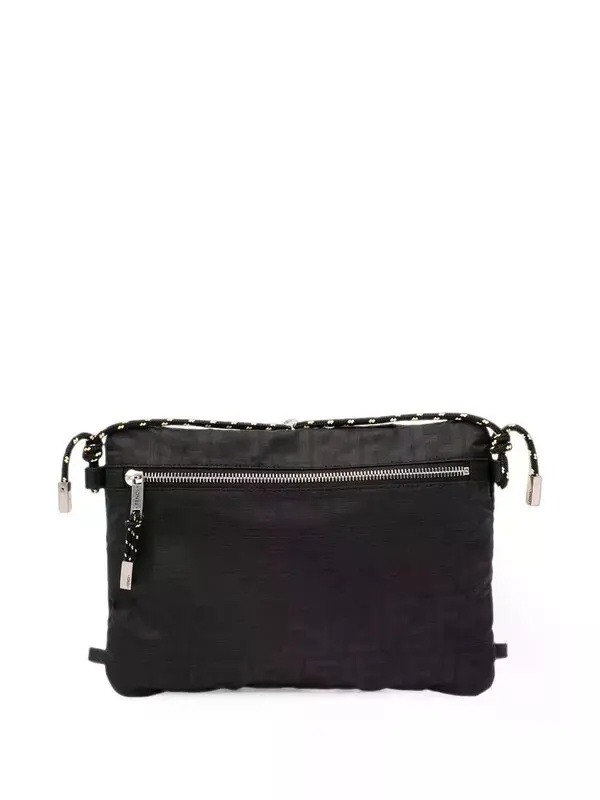Fendi Ff Light Logo-jacquard Messenger Bag
