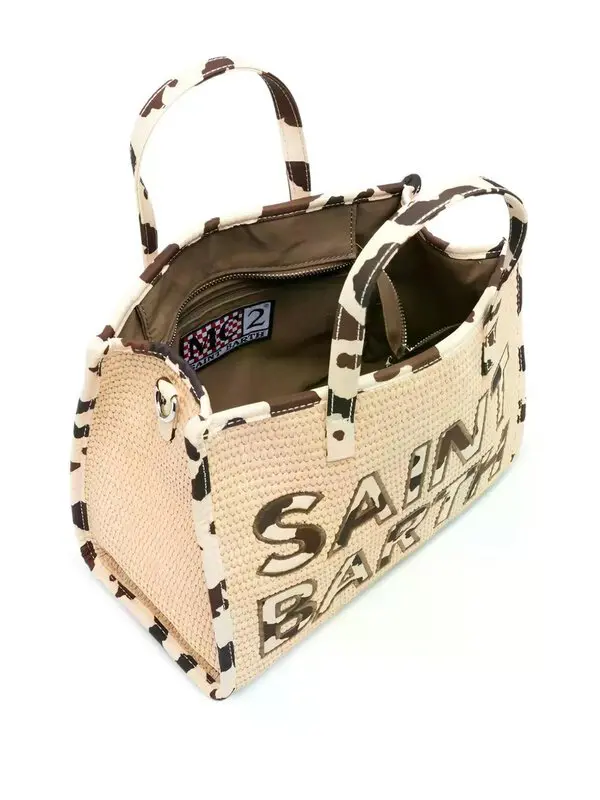 MC2 SAINT BARTH Cow-print Beach Bag
