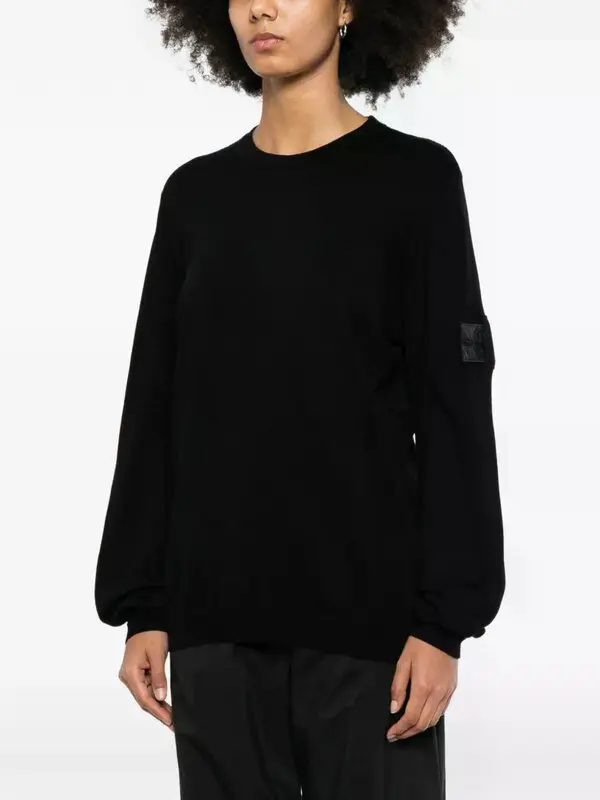 Stone Island Shadow Project Logo Patched Sweater