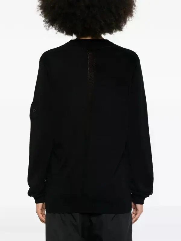 Stone Island Shadow Project Logo Patched Sweater