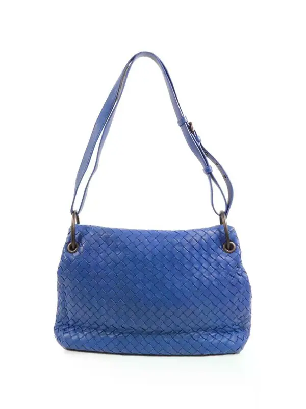 Bottega Veneta Intrecciato Lambskin Shoulder Bag