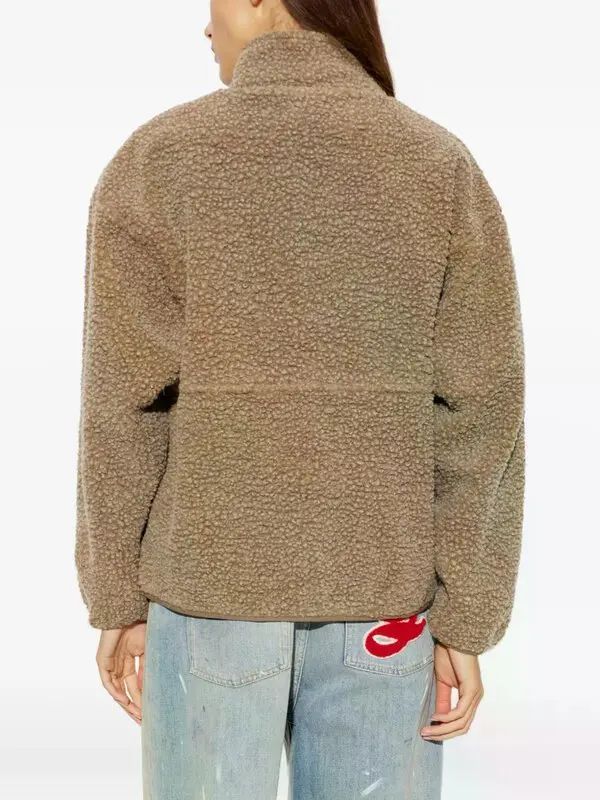 American Vintage Hoktown Fleece Turtleneck Jacket