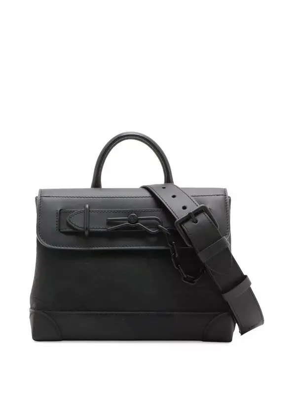 LOUIS VUITTON 2021-2026 Monogram Taurillon Steamer Pm Satchel