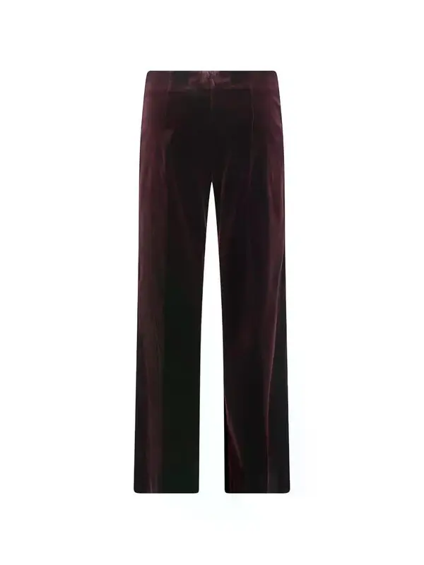 Antonelli Firenze Velvet Straight-leg Trousers