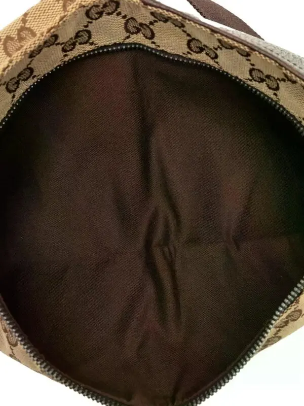 Gucci 2000-2015 Gg Canvas Double Pocket Belt Bag