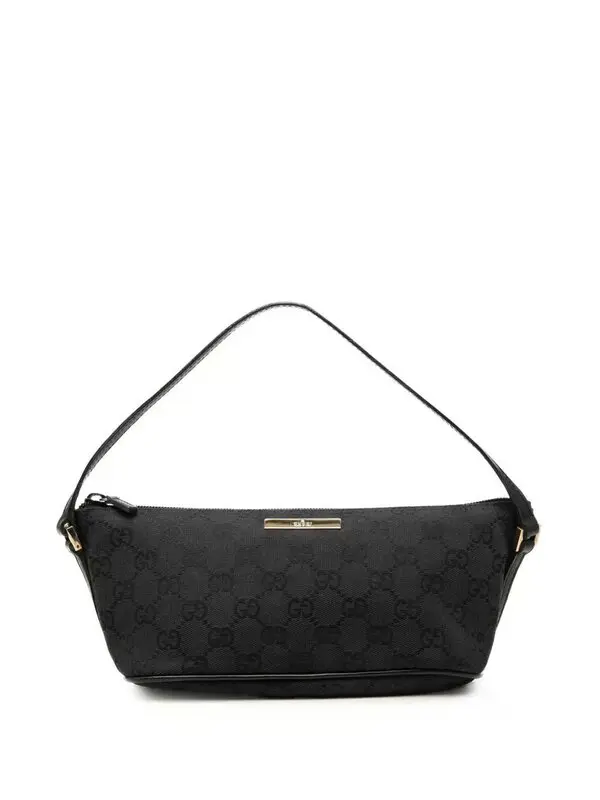 Gucci 2000-2015 Gg Canvas Boat Shoulder Bag