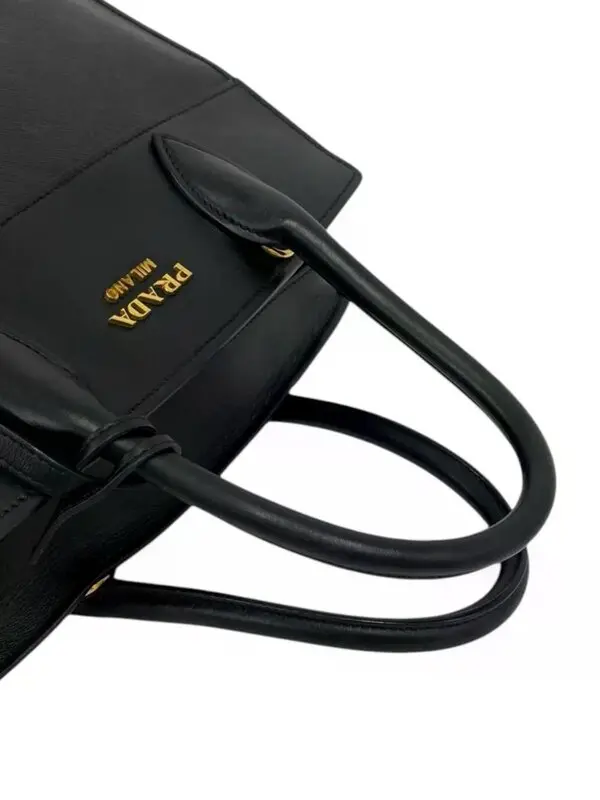 Prada 2010-2026 Small Saffiano And City Calf Esplanade Satchel