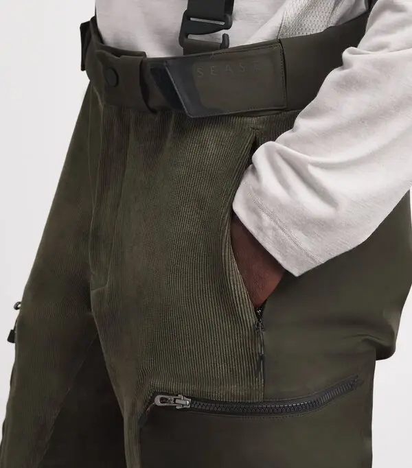 Sease Corduroy Trace 2.0 Ski Trousers With Suspenders