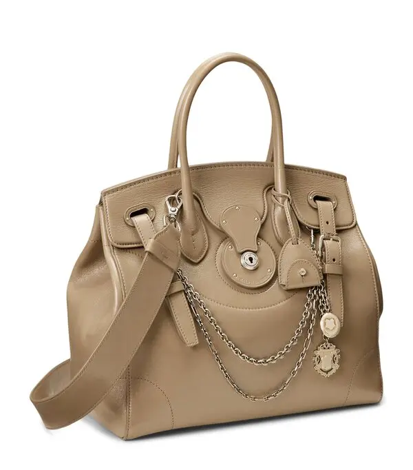 Ralph Lauren Leather Ricky 33 Top-handle Bag
