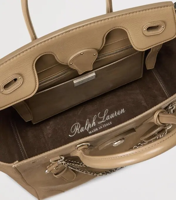 Ralph Lauren Leather Ricky 33 Top-handle Bag