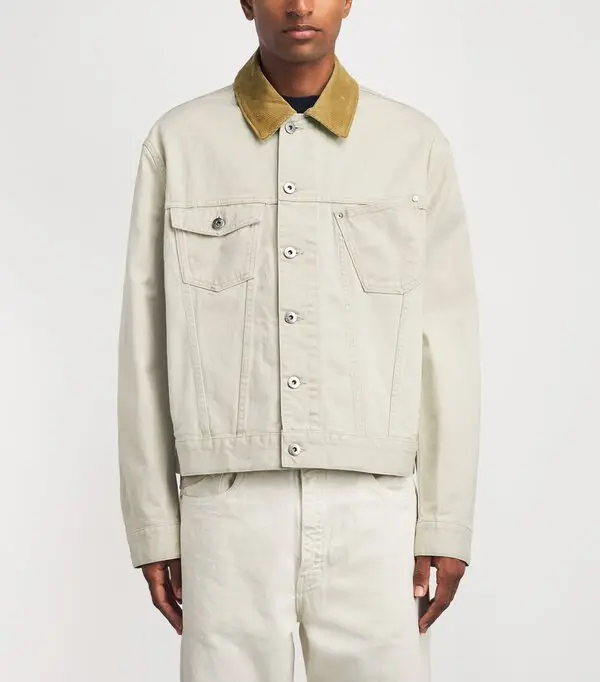 JW Anderson Corduroy Collar Denim Jacket