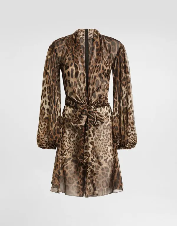 Dolce & Gabbana Leo- Chiffon Dress