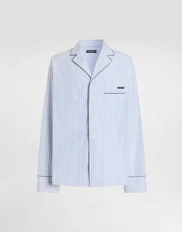 Dolce & Gabbana Striped Poplin Vanity Shirt Shirts - Multicolor