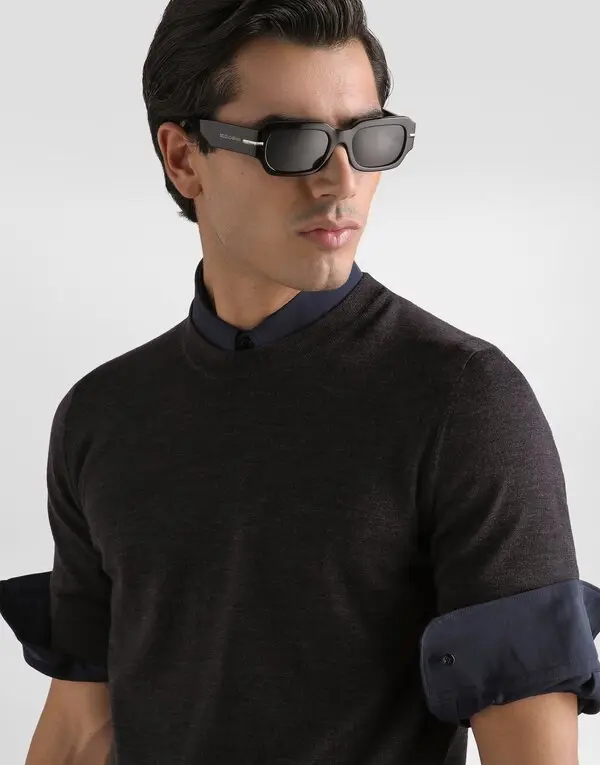 Dolce & Gabbana Cashmere Pullover Sweater - Grey