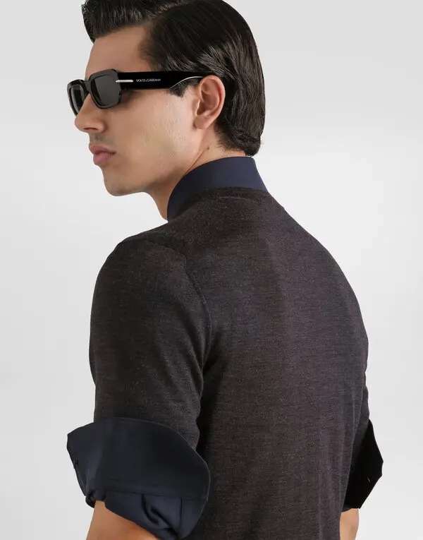 Dolce & Gabbana Cashmere Pullover Sweater - Grey