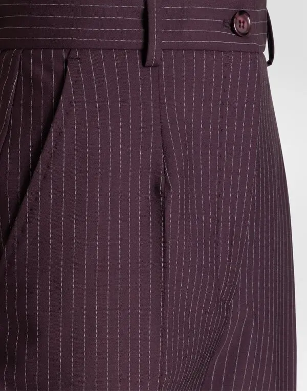 Dolce & Gabbana Pinstriped Wool Trousers
