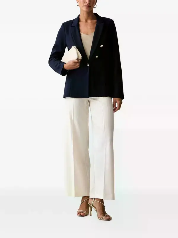 Joseph Ribkoff Double-breasted Blazer - Blue