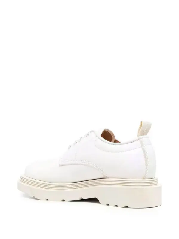 BUTTERO® Lace-up Leather Derby Shoes