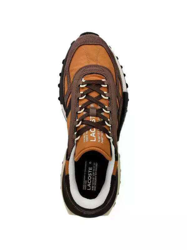Lacoste Elite Active Panelled Sneakers - Orange