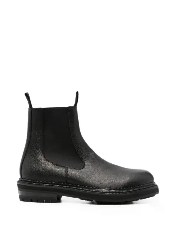 BUTTERO® Fiorentina Leather Chelsea Boots - Black