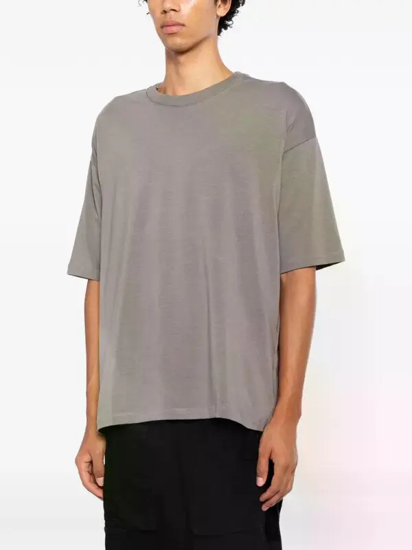 THOM KROM Dropped-shoulder T-shirt - Grey