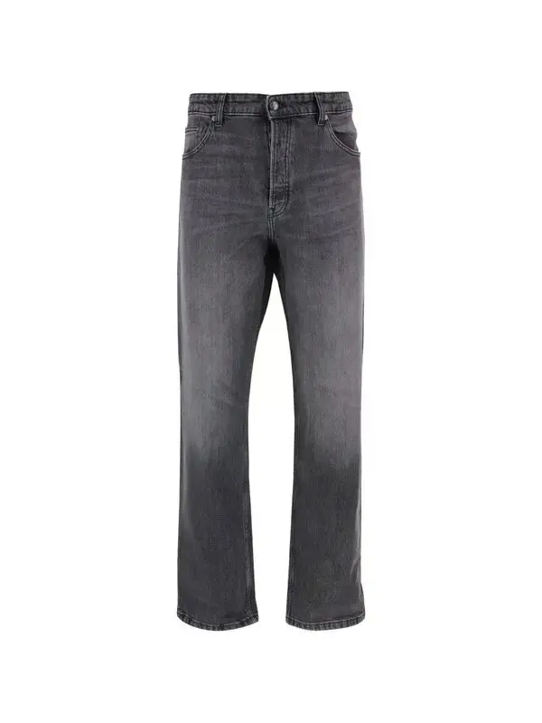 Just Cavalli Faded Straight-leg Jeans