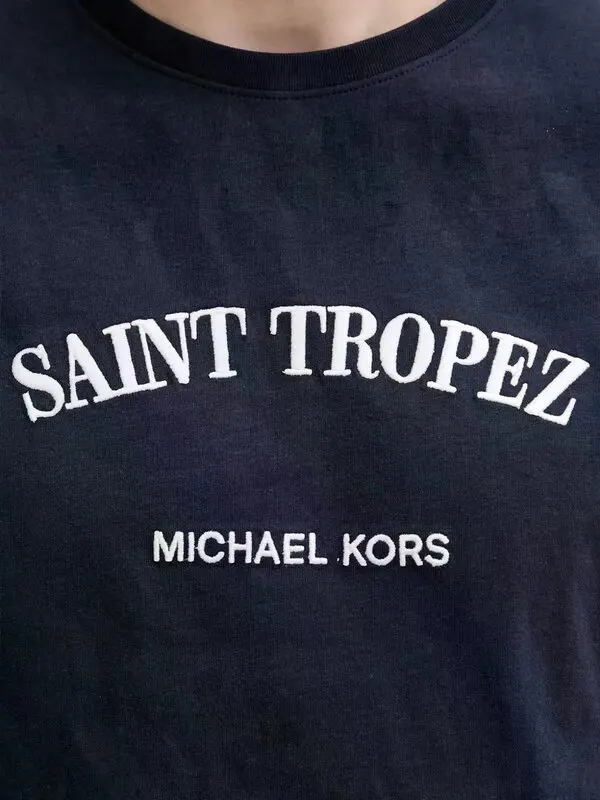 Michael Kors Saint Tropez Cotton-jersey T-shirt
