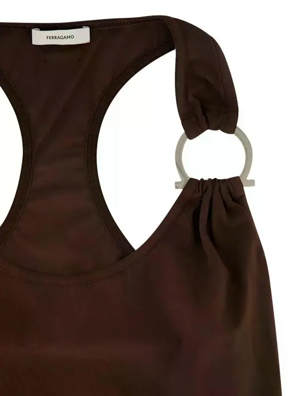 FERRAGAMO Gancini Hardware Swimsuit