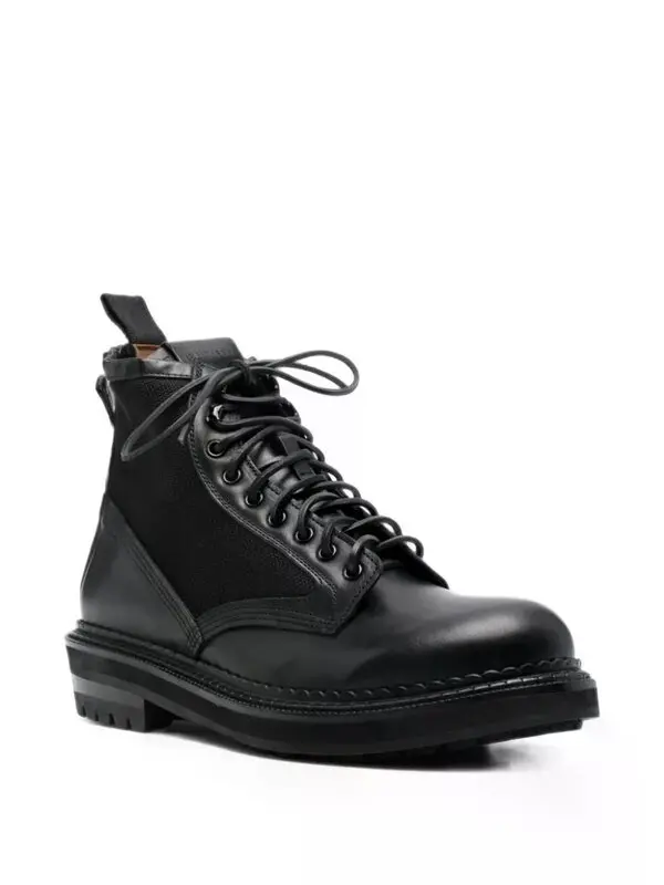 BUTTERO® Panelled Lace-up Boots